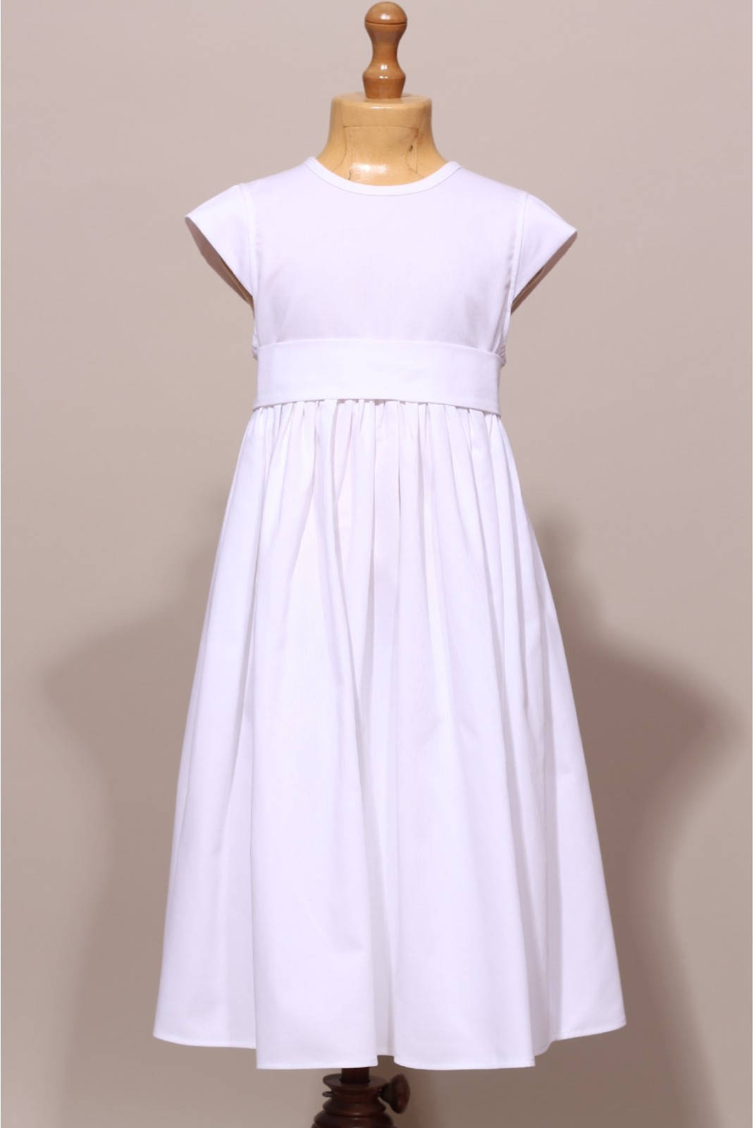 Robe de communion fille, robe blanche fille cortège