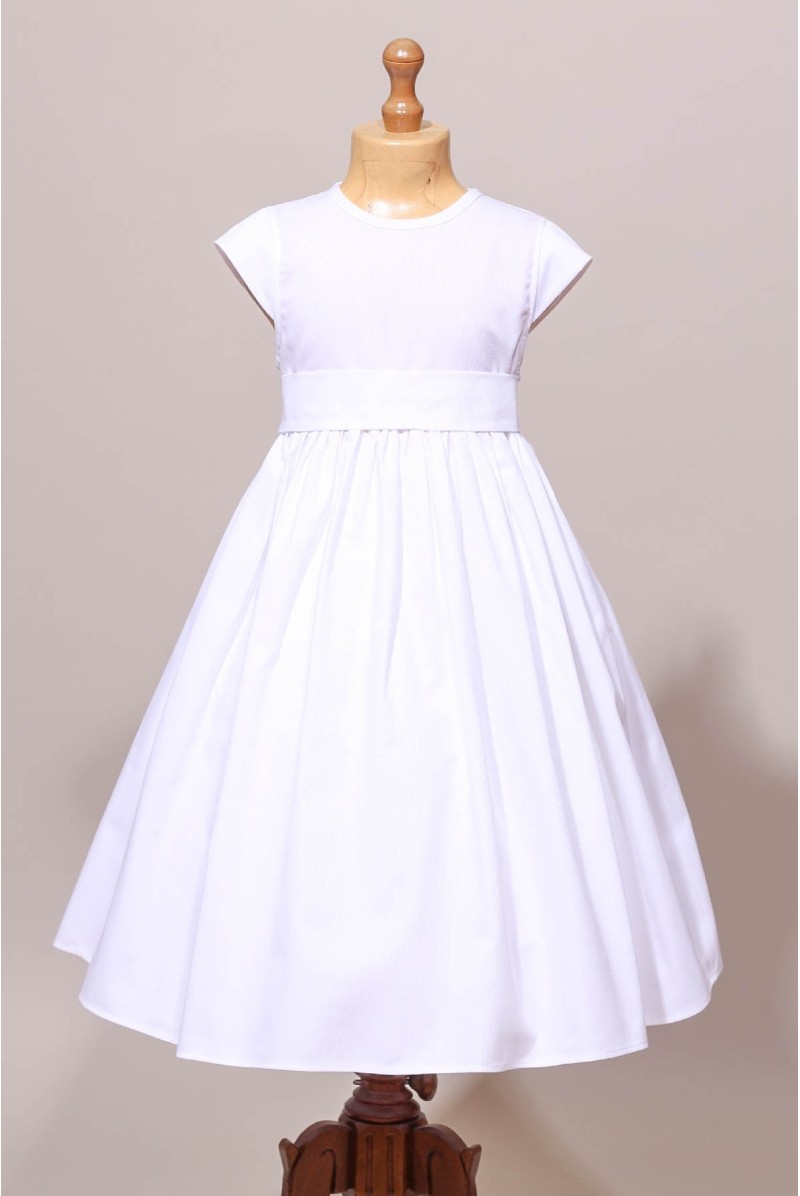 Robe de communion fille, robe blanche fille cortège
